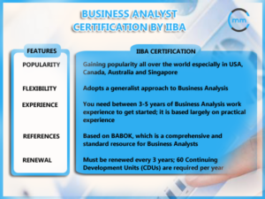 Business Analyst Certification by IIBA | MindsMapped