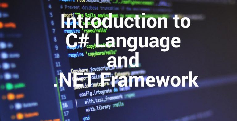 Introduction to the C# Language and the .NET Framework | MindsMapped